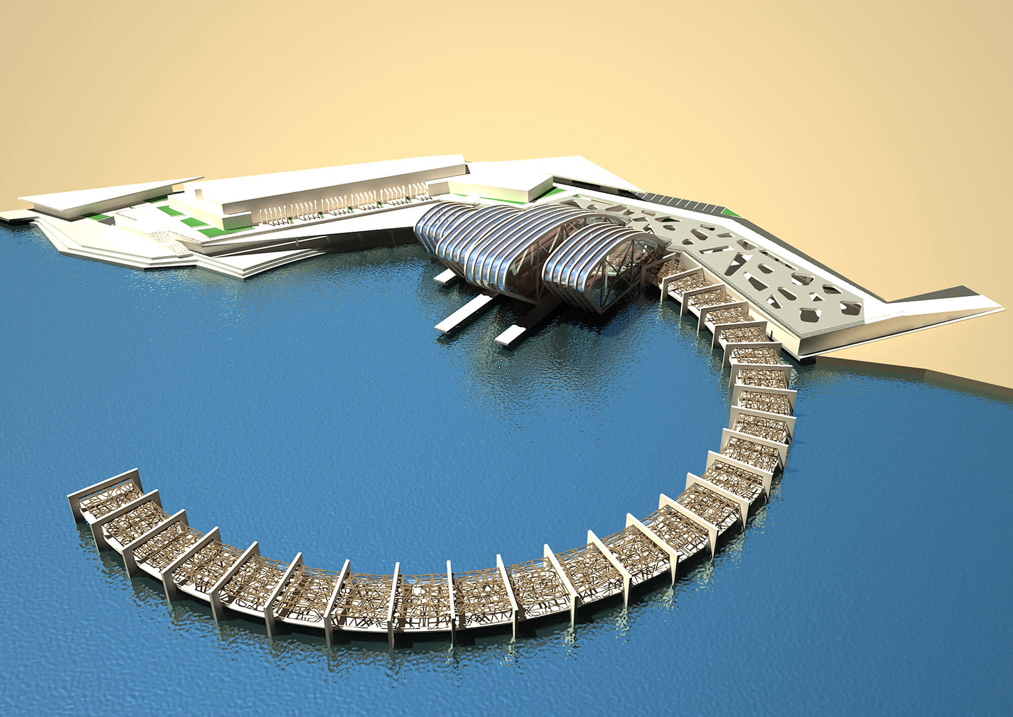 Project : Chabahar Recreational and Water Sports Complex | Kourosh A ...