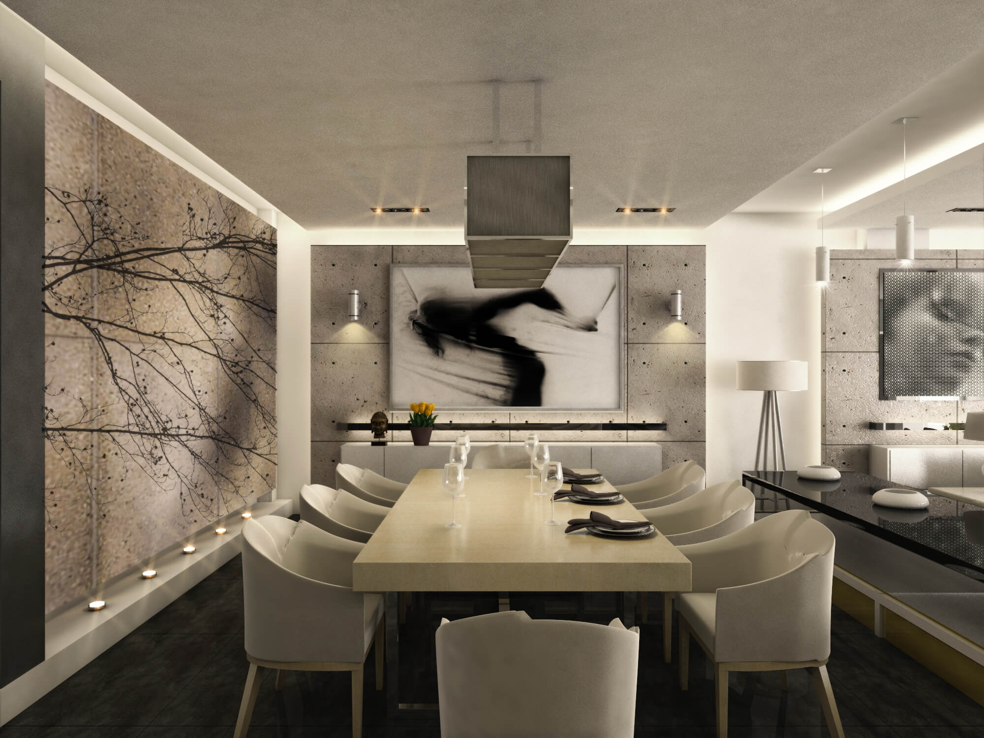 Project : Bookan Aparment Interior Design | Kourosh A. Samani Architects