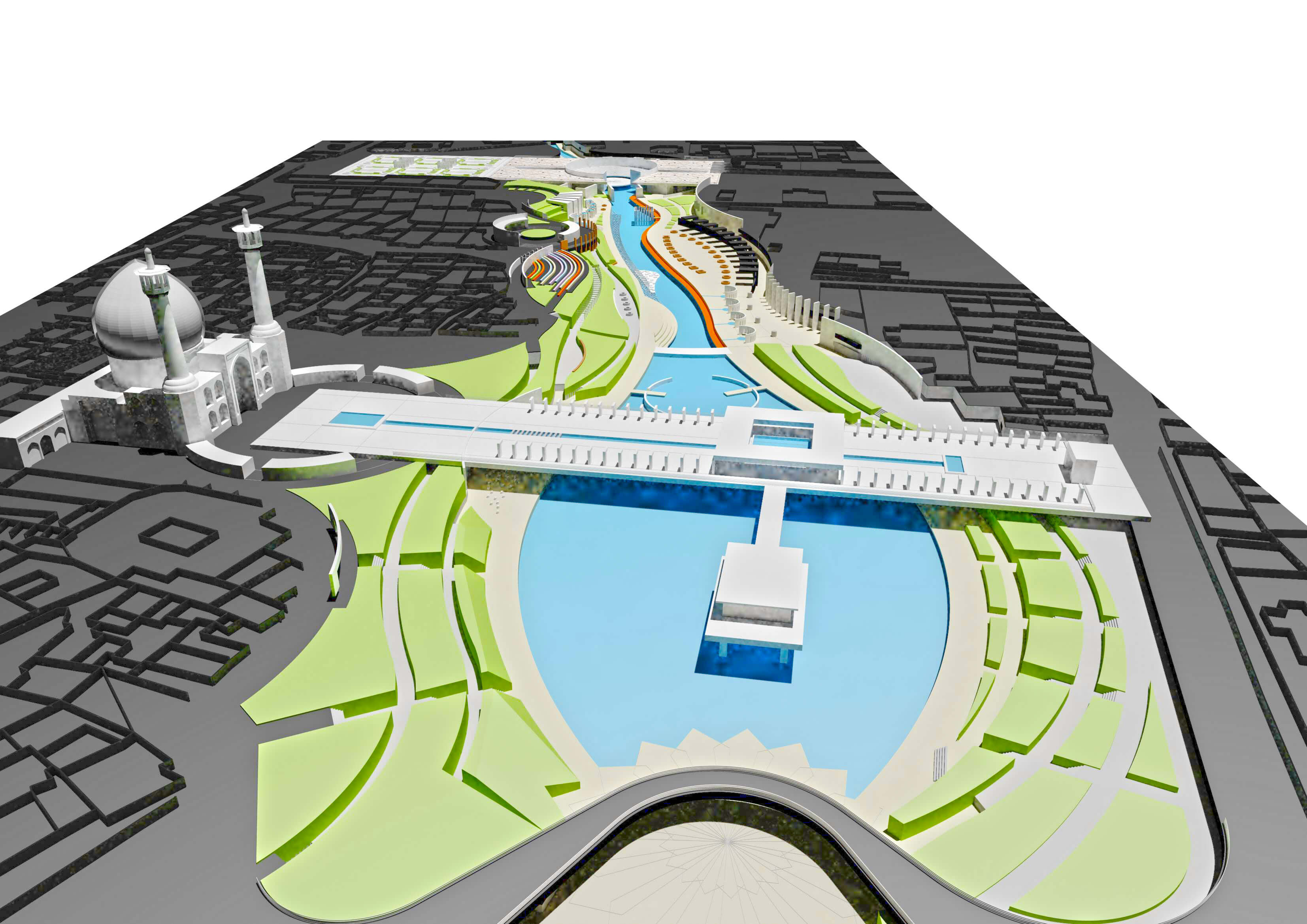 Project : Proposal for landscaping the Tajrish River | Kourosh A ...